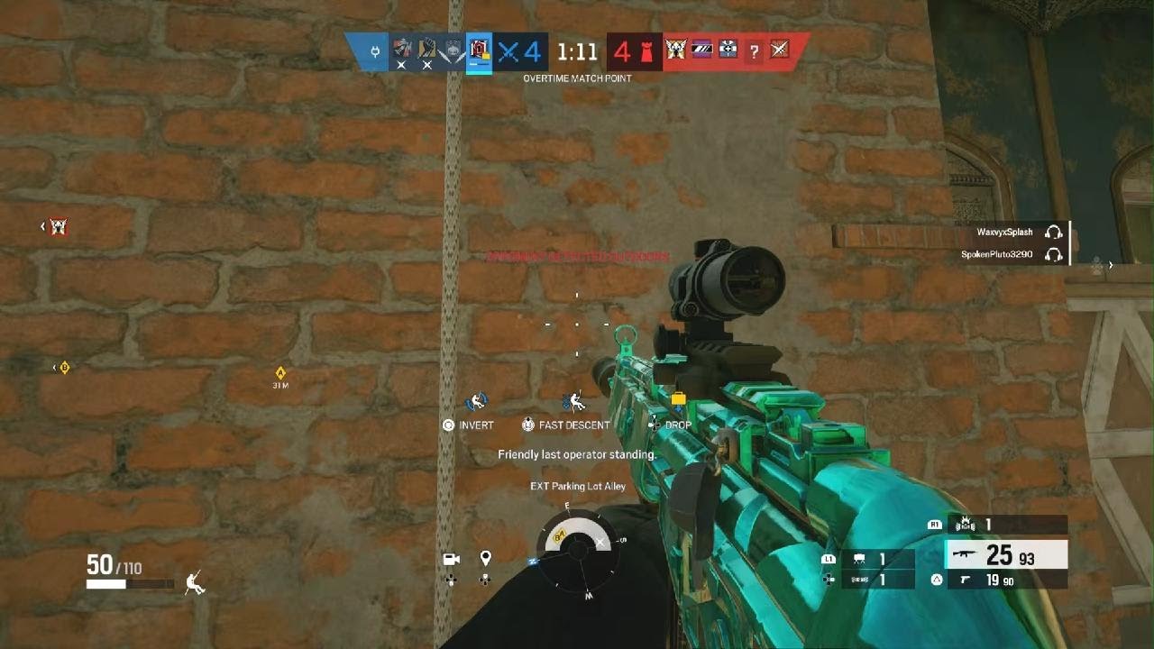 Tom Clancy's Rainbow Six Siege i couldn't clutch - YouTube