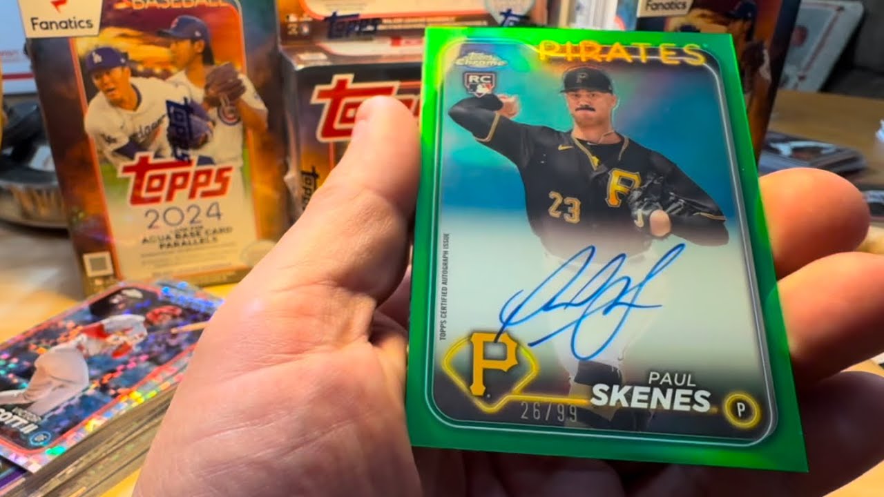 599 - Baseball ⚾️ Card Rip video with a coin 🪙 #giveaway 2024 Topps ...