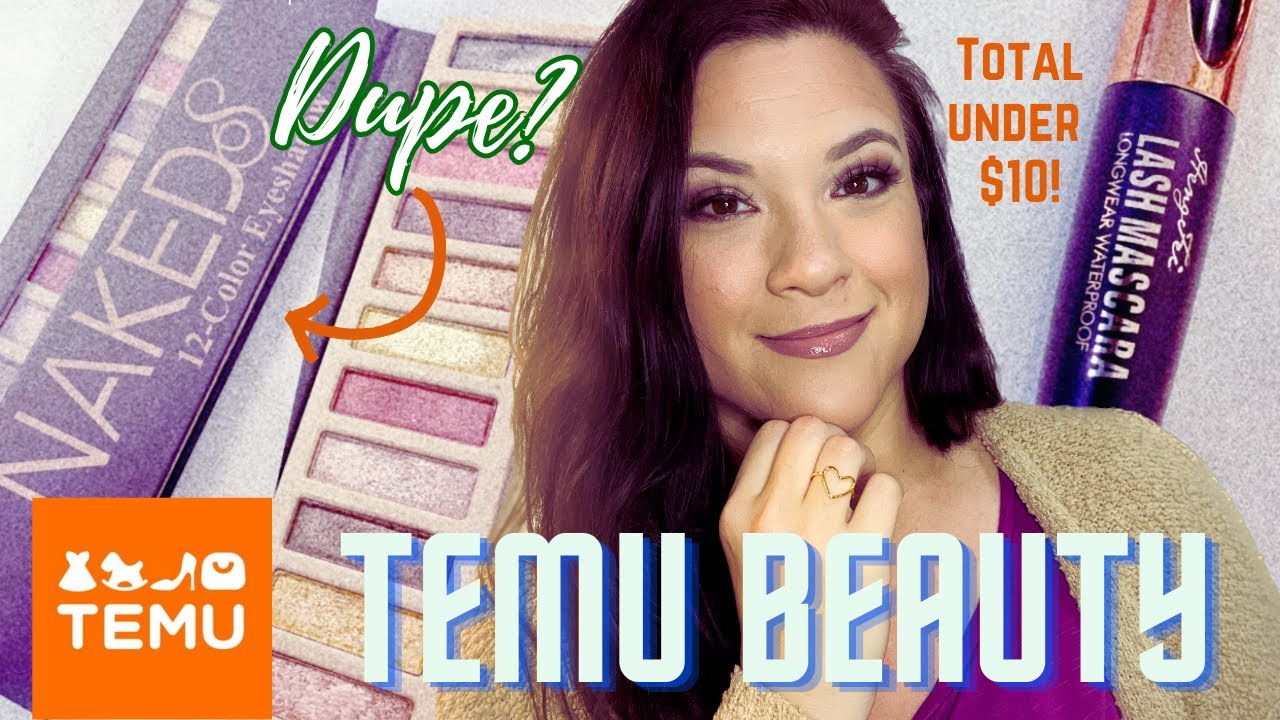 TEMU BEAUTY PT. 2: EYESHADOW PALETTE DUPE, 4D FIBER MASCARA & MORE ...