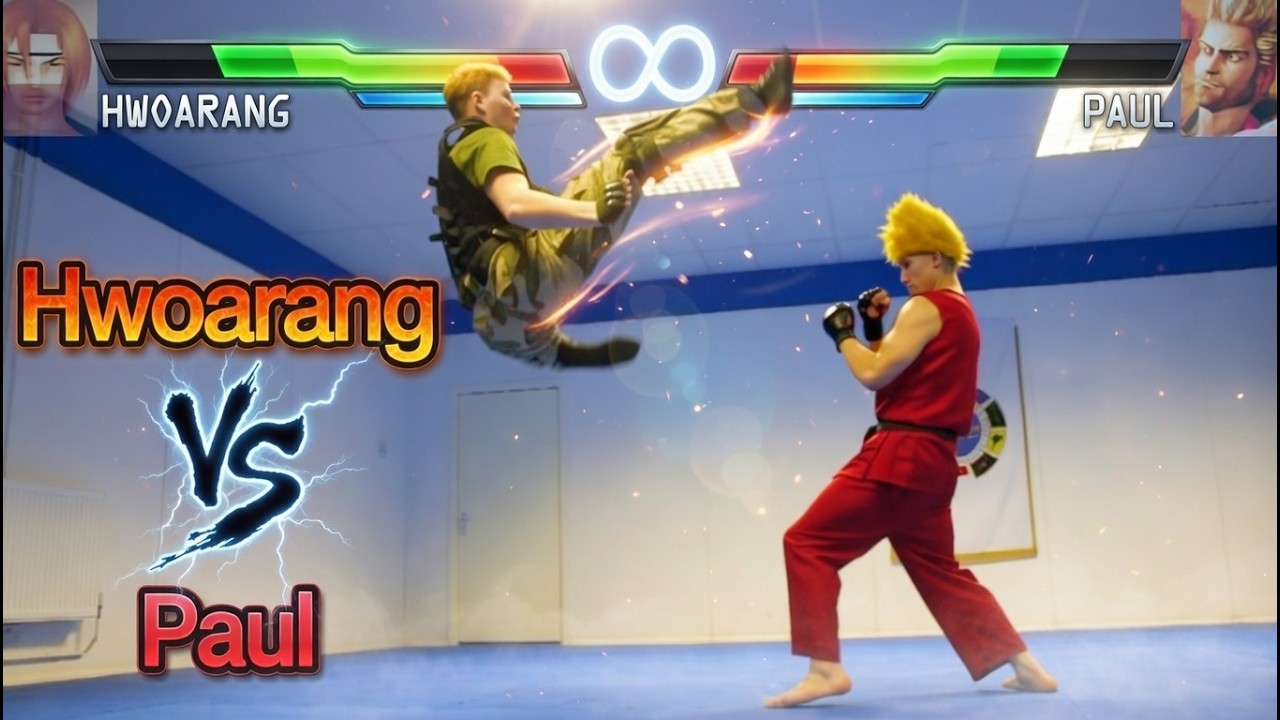 Tekken Hwoarang Fighting Style