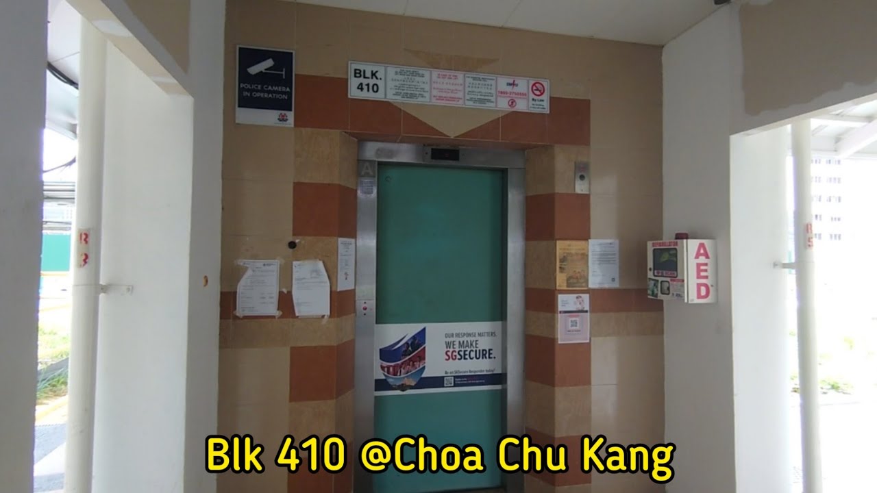 Block 410 Choa Chu Kang Fujitec Elevator [Lift A] (Retired) - YouTube