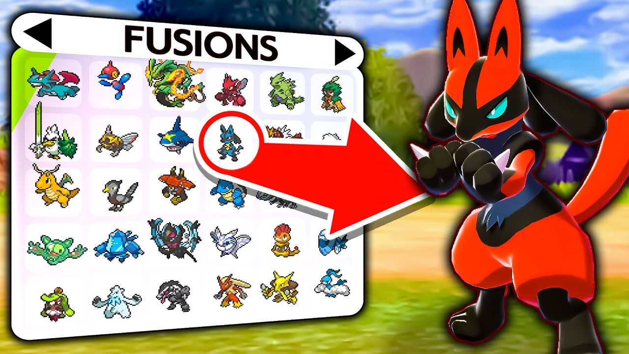 10 Fused Pokemon To Build A Team, Then We Battle! - YouTube