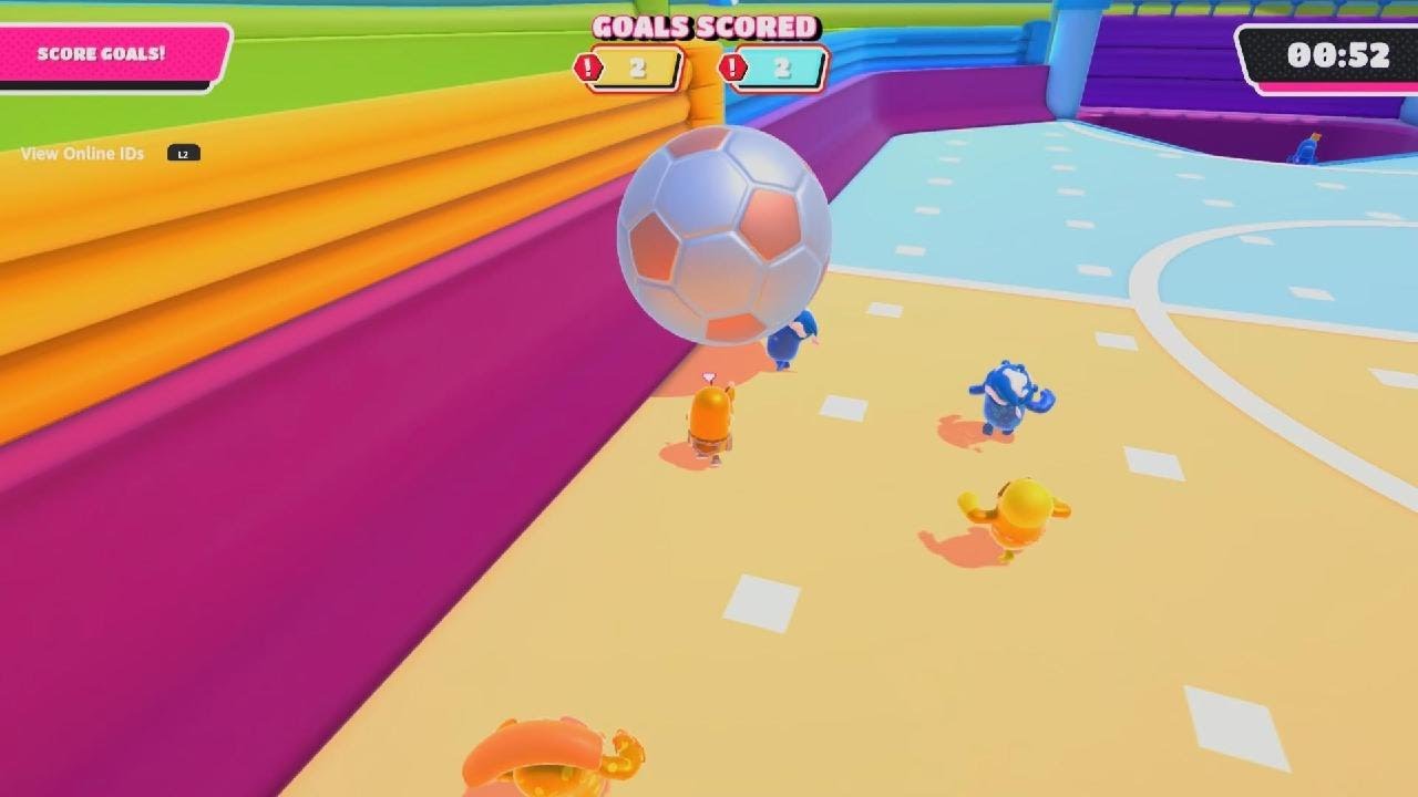 Fall Guys fall ball close win - YouTube