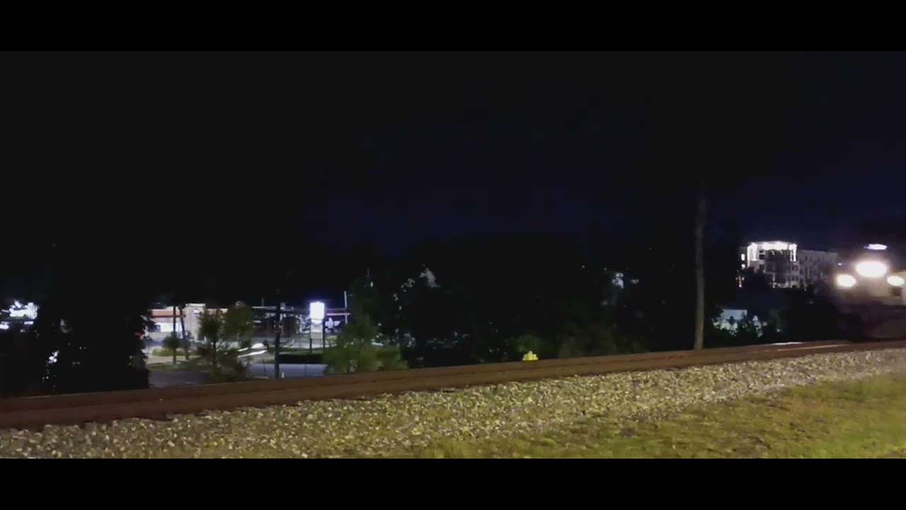 Amtrak 20 with engines 202 and 129 - YouTube