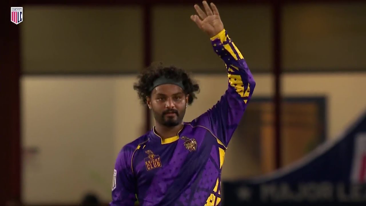 Sanjay Krishnamurthi 92 runs vs Los Angeles Knight Riders | 30th Match ...