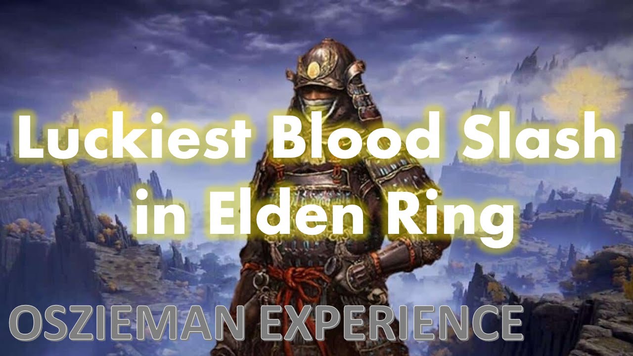 Luckiest Blood Slash in Elden Ring - Samurai Gameplay - YouTube