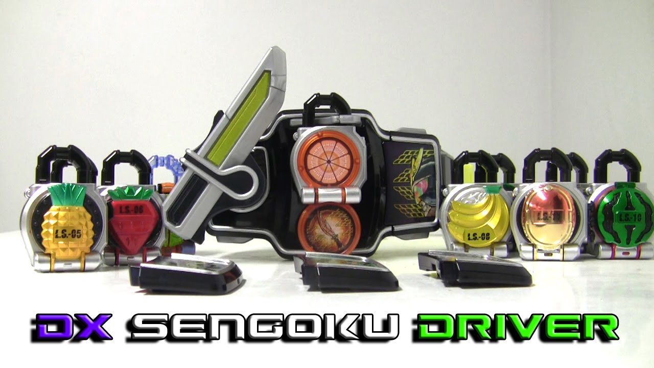 [1080P HD] DX Sengoku Driver Ryugen & Zangetsu Review (Kamen Rider Gaim ...