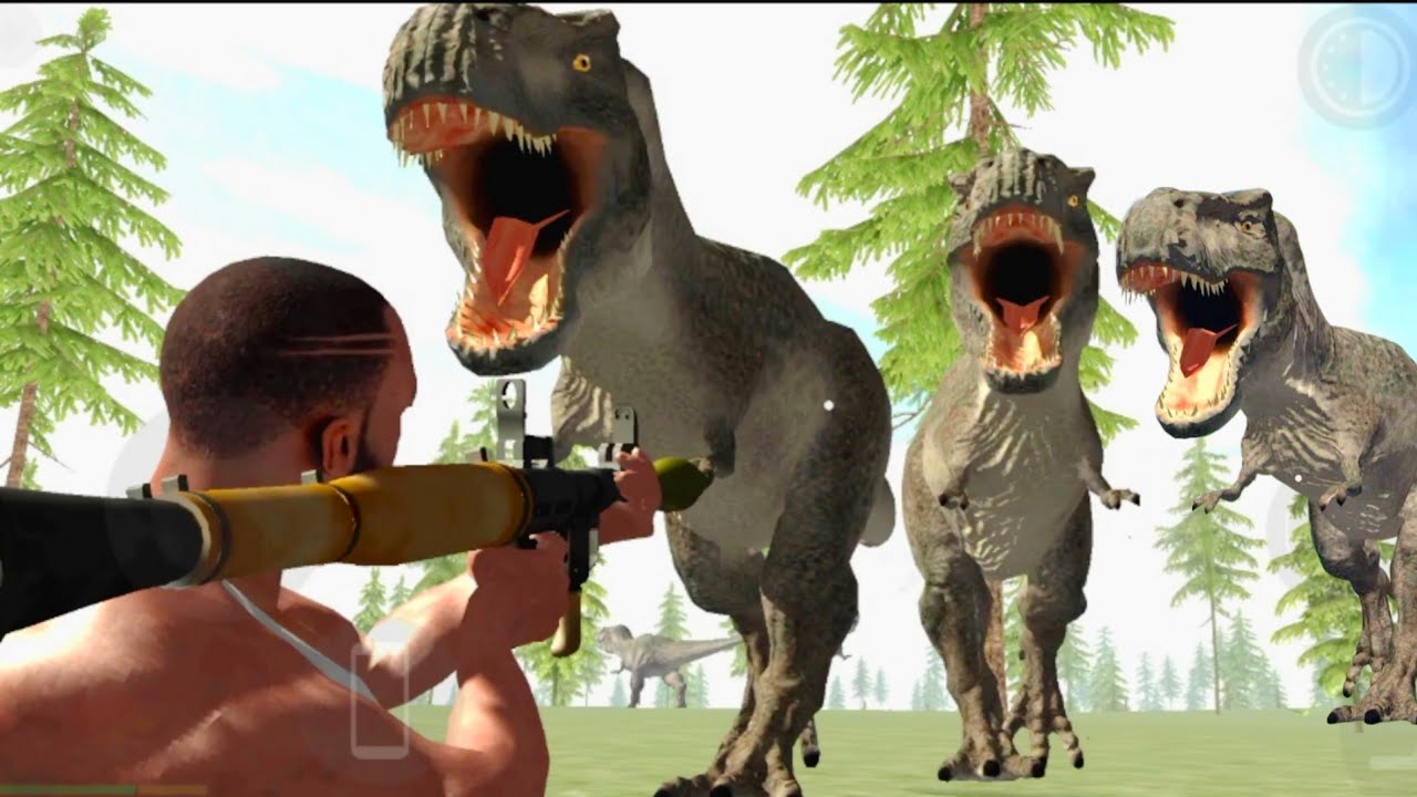 KILL All T-Rex in Jurassic Park || Indian Bikes Driving 3D || - YouTube