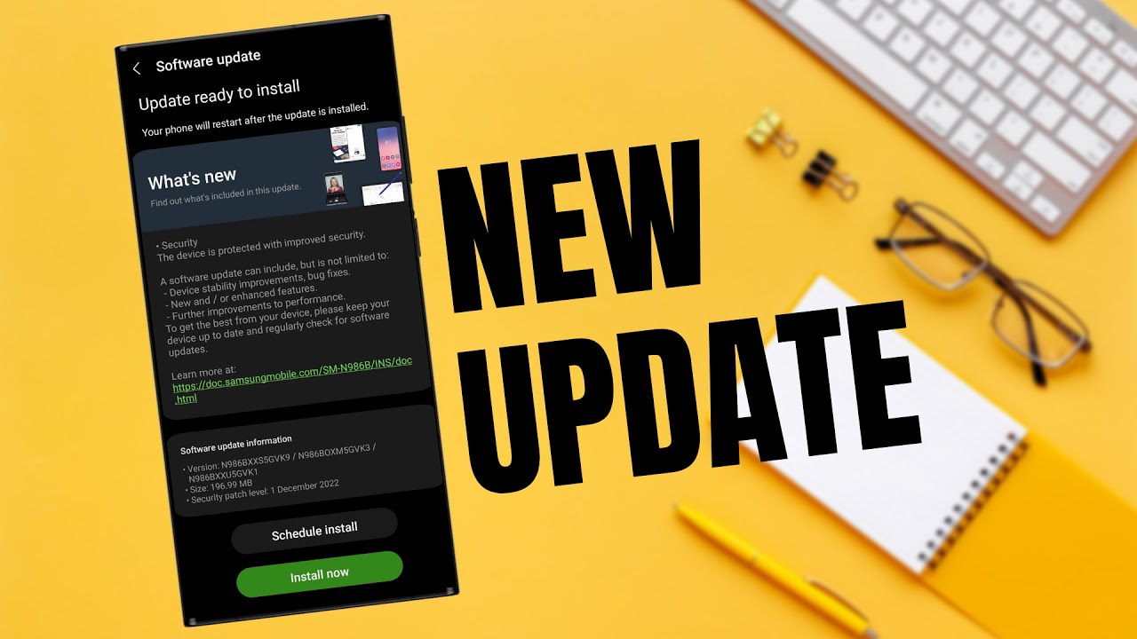New Update in Quick Succession for this Samsung Galaxy Phone ! - YouTube