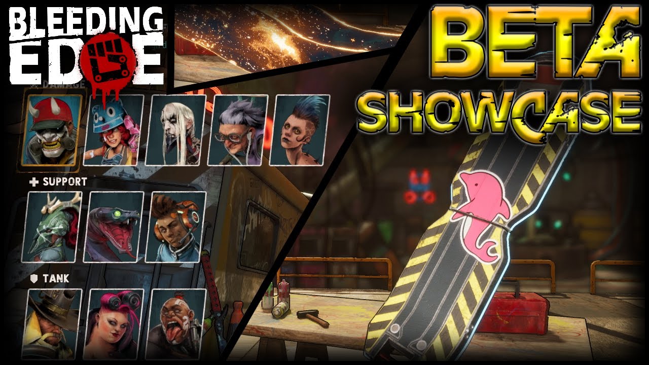 Bleeding Edge Beta All Characters, Emotes, Boards, Stickers & Trails No ...