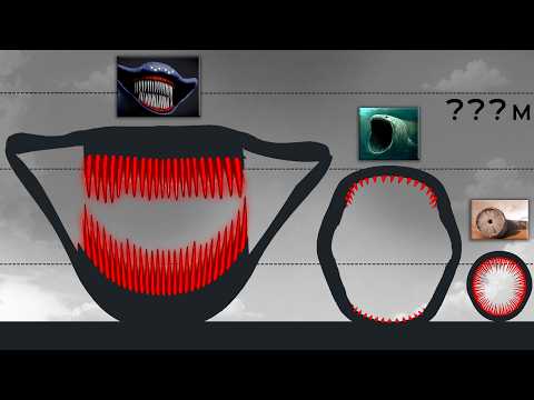 Monster Teeth | Jaw Size Comparison (El Gran Maja vs Bloop)