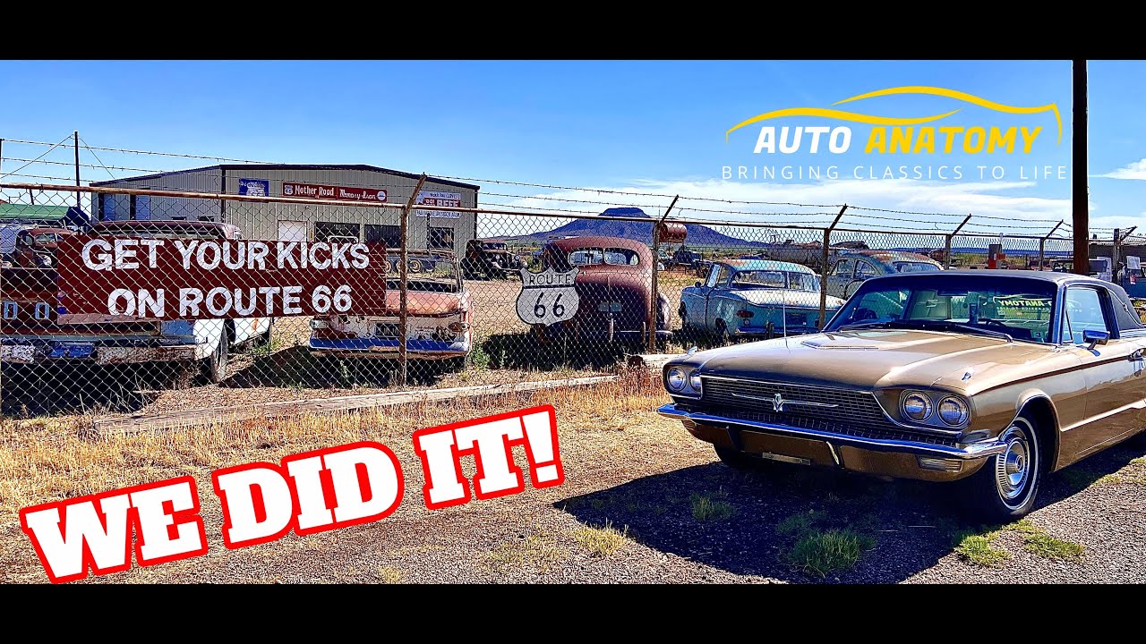 Taking on Route 66 in a barn find 1966 Thunderbird! CO to Texas, Part 1 - YouTube