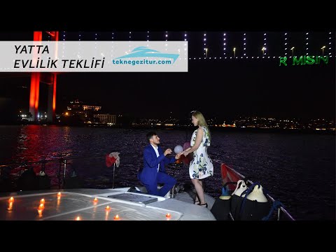 Tekne gezi tur   #evlilikteklifi #teknedeevlilikteklifi #marriageproposal #teknegezitur #bosphorus