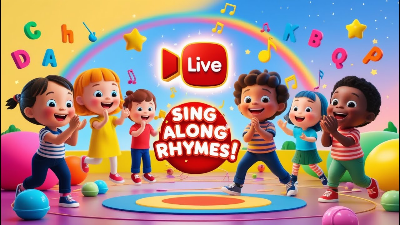 KIDS LOVE These Fun Rhymes for Learning! - YouTube