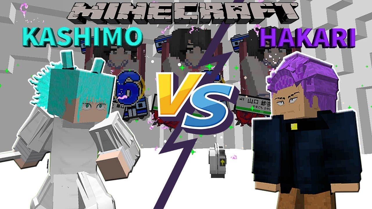 HAJIME KASHIMO VS KINJI HAKARI - JUJUTSU KAISEN MINECRAFT - EPIC FIGHT ...
