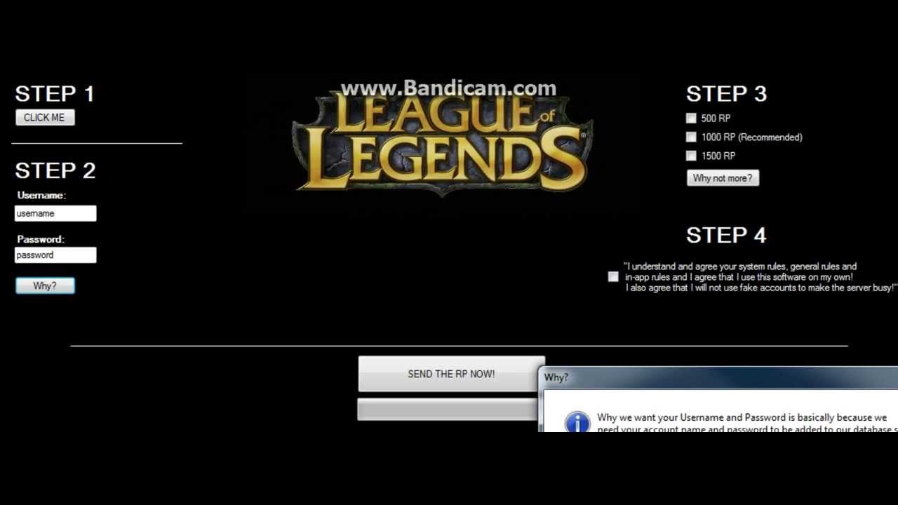 League of Legends - RP HACK 2013 - BETA! (+Download Link) - YouTube