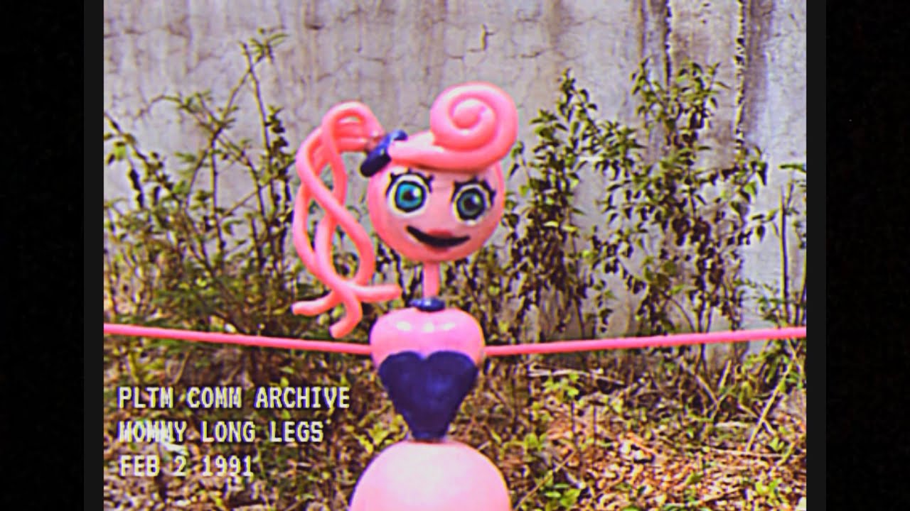 Poppy Playtime Chapter 2 - Mommy Long Legs Commercial VHS (Remake ...