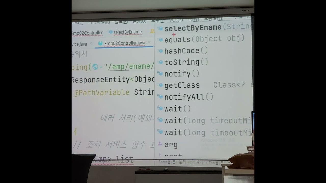 20230503 8교시 New Project React sqldeveloper Docker Desktop IntelliJ IDEA JPACustomExam - YouTube