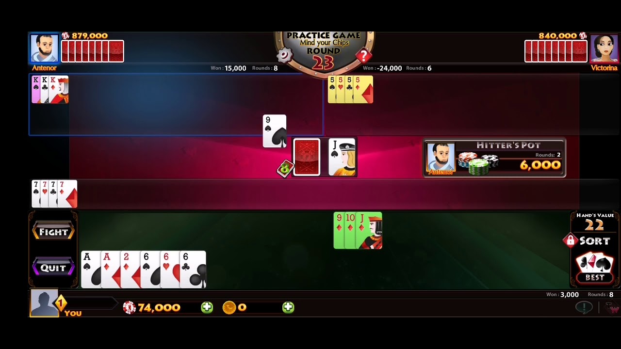 Tong-its War Offline 02 (80k) - YouTube