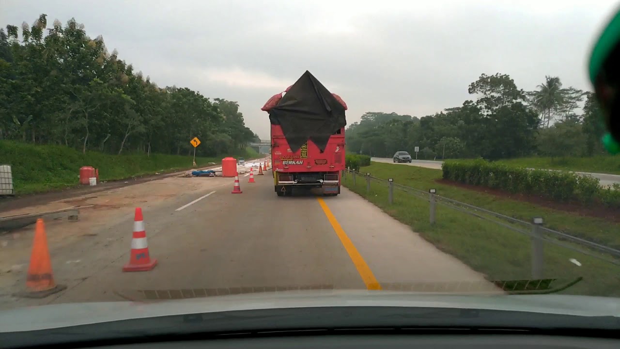 TIMELAPSE DRIVING | CIREBON-JAKARTA, BAD WEATHER - YouTube