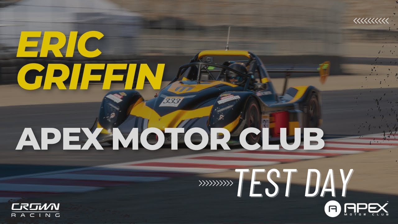 Apex Crown Racing - Test Session - Eric Griffin - YouTube