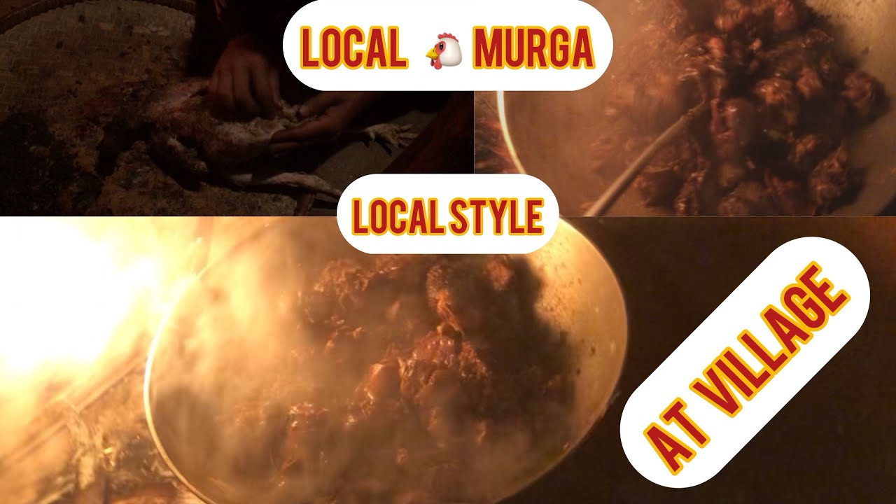 Local bhale at home||local chiken meat fry||local local chiken ko masu ...