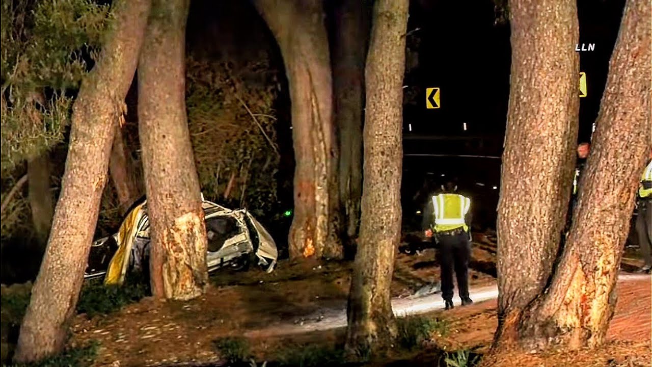 Deadly Off-Ramp Crash Aftermath | ALTADENA, CA 4.5.21 - YouTube