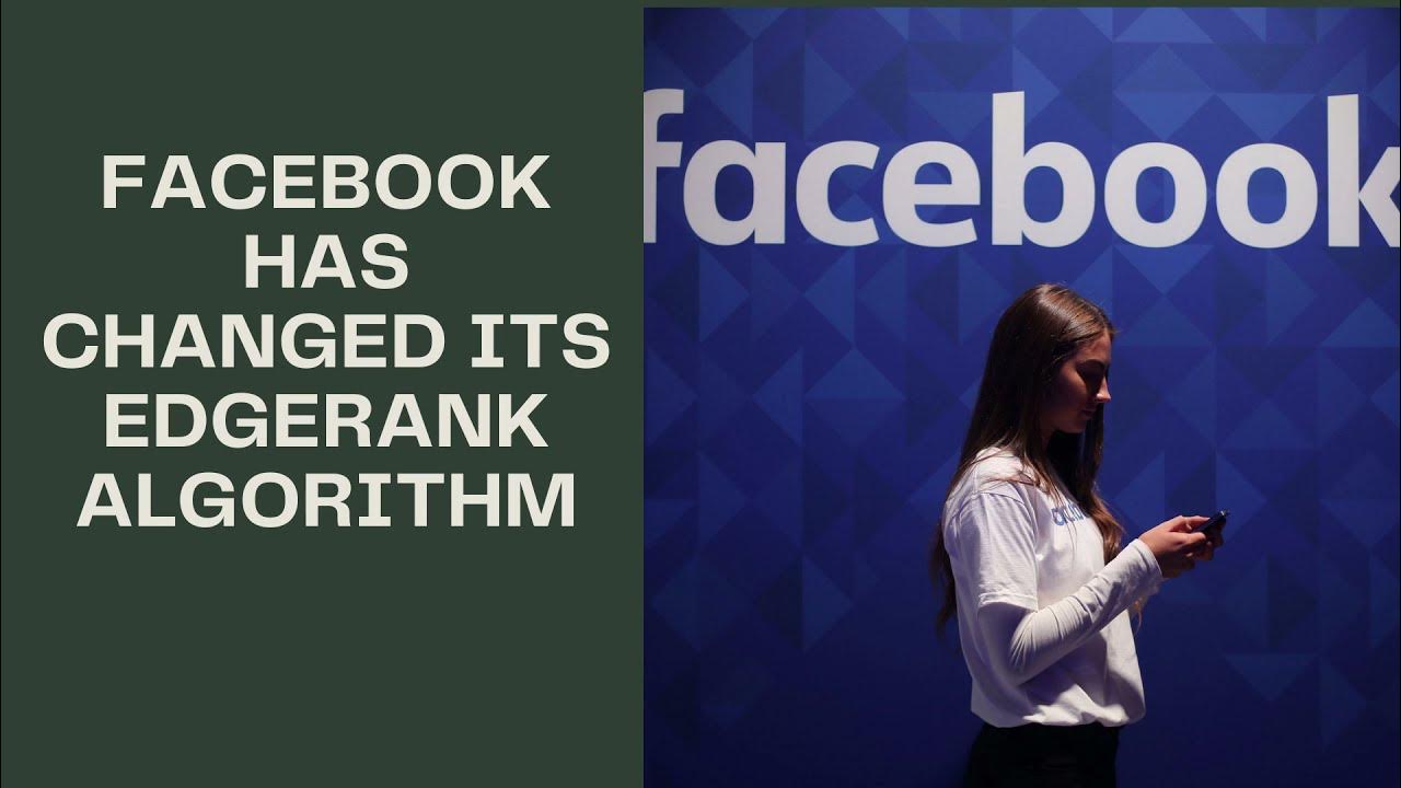 Facebook Has Changed Its Edgerank Algorithm - YouTube