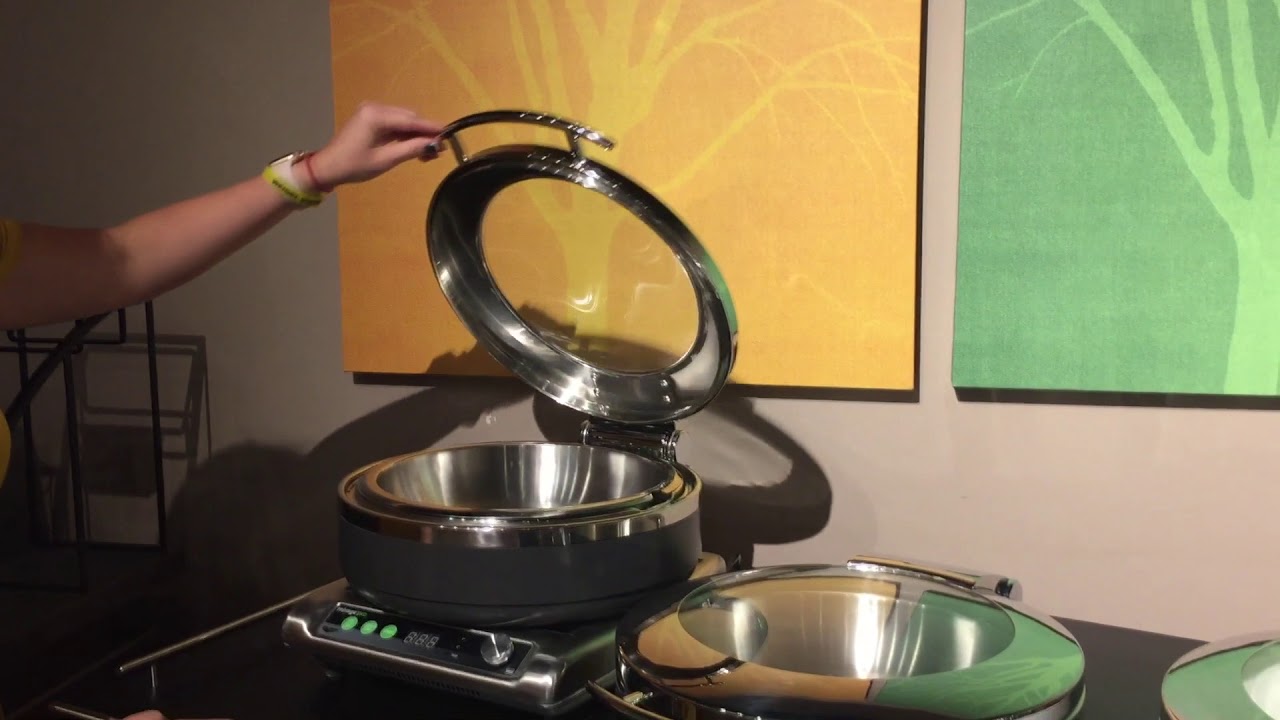 Expressly HUBERT® Colored Induction Chafers - YouTube