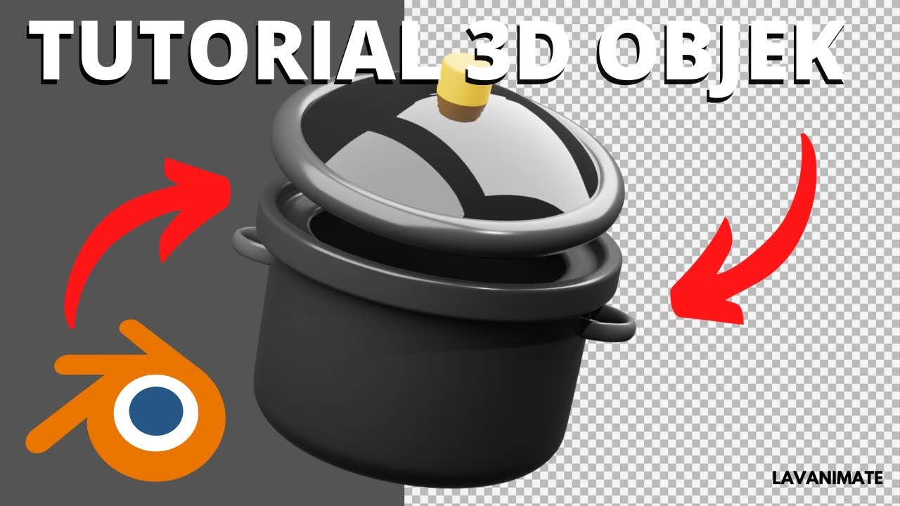 TUTORIAL MODELING 3D OBJEK PANCI DI BLENDER 3D | TUTORIAL PEMULA ...