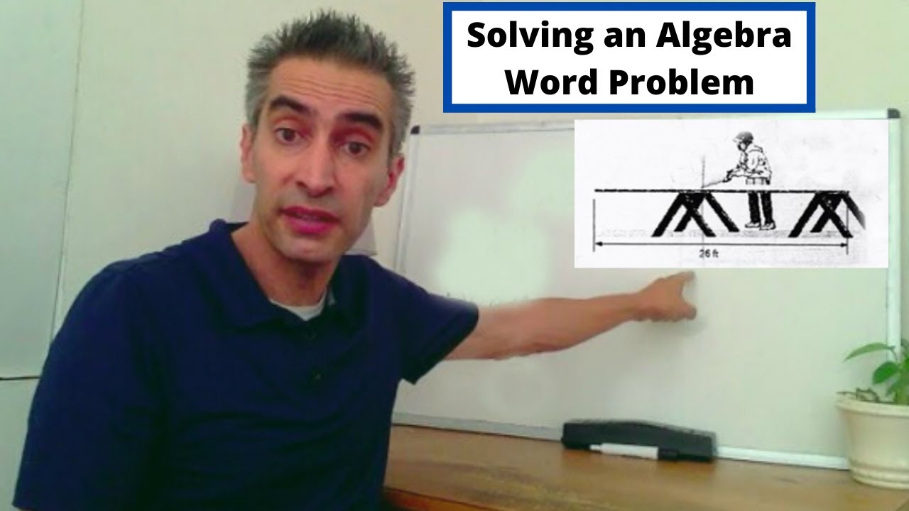 Solving Algebra Word Problems - YouTube