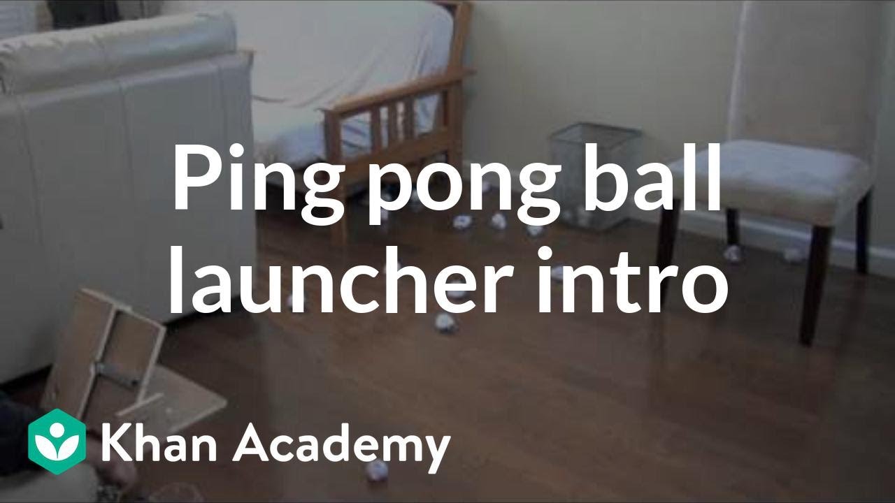 Ping Pong Ball Launcher Introduction Youtube
