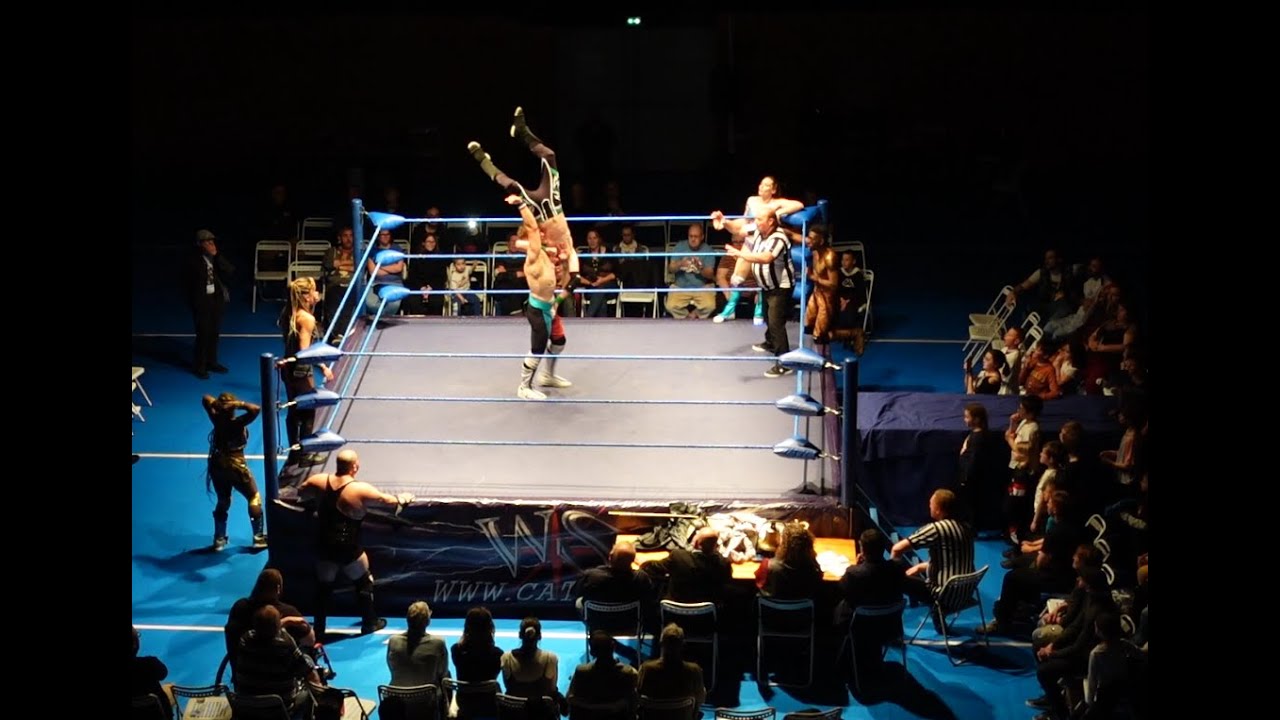 CATCH Spectaculaire 3 femmes 4 hommes Les Maîtres du Ring - YouTube