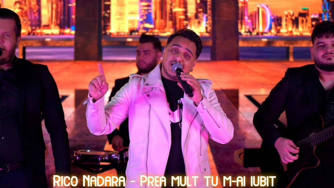 Rico Nadara - Prea mult tu m-ai iubit LIVE Remix 2023 - YouTube
