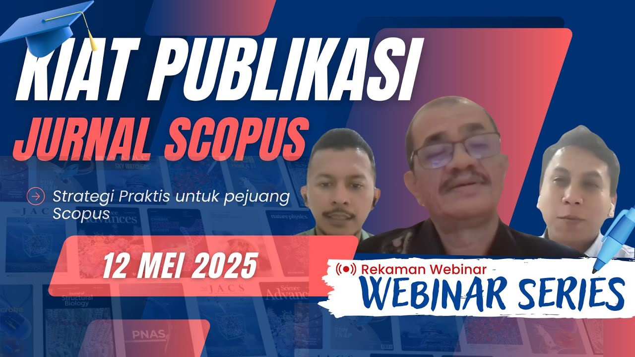 [Webinar] Kiat Publikasi Jurnal Scopus - YouTube