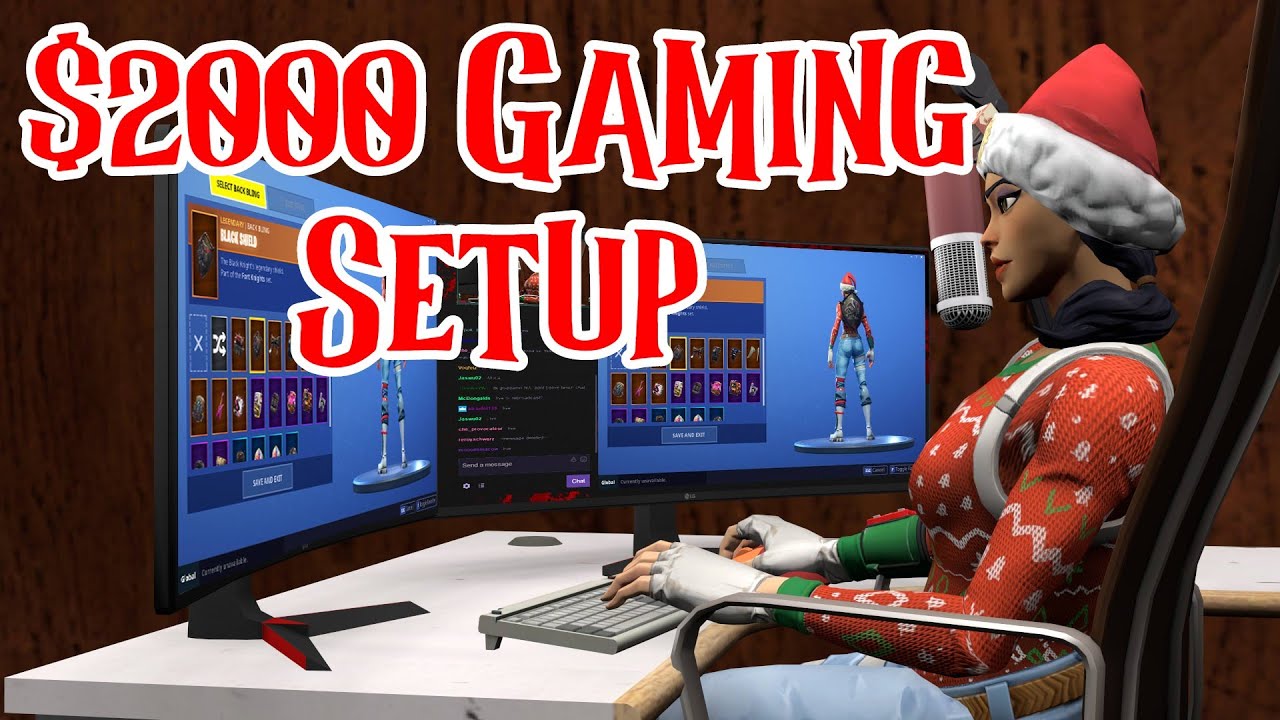 My $2000 Gaming Setup Tour (Cyberpower Gamer Extreme) - YouTube
