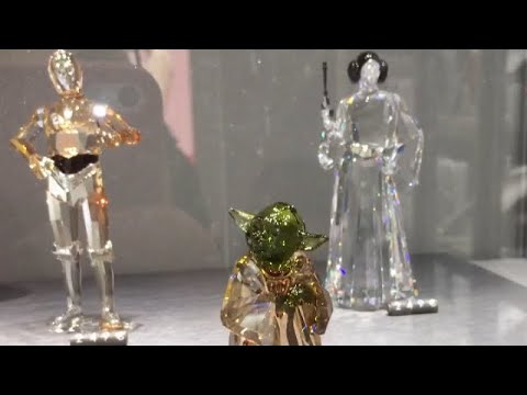 VLOG - Found YODA Crystal Swarovski Figure ️ WANT! Shopping / End of ...