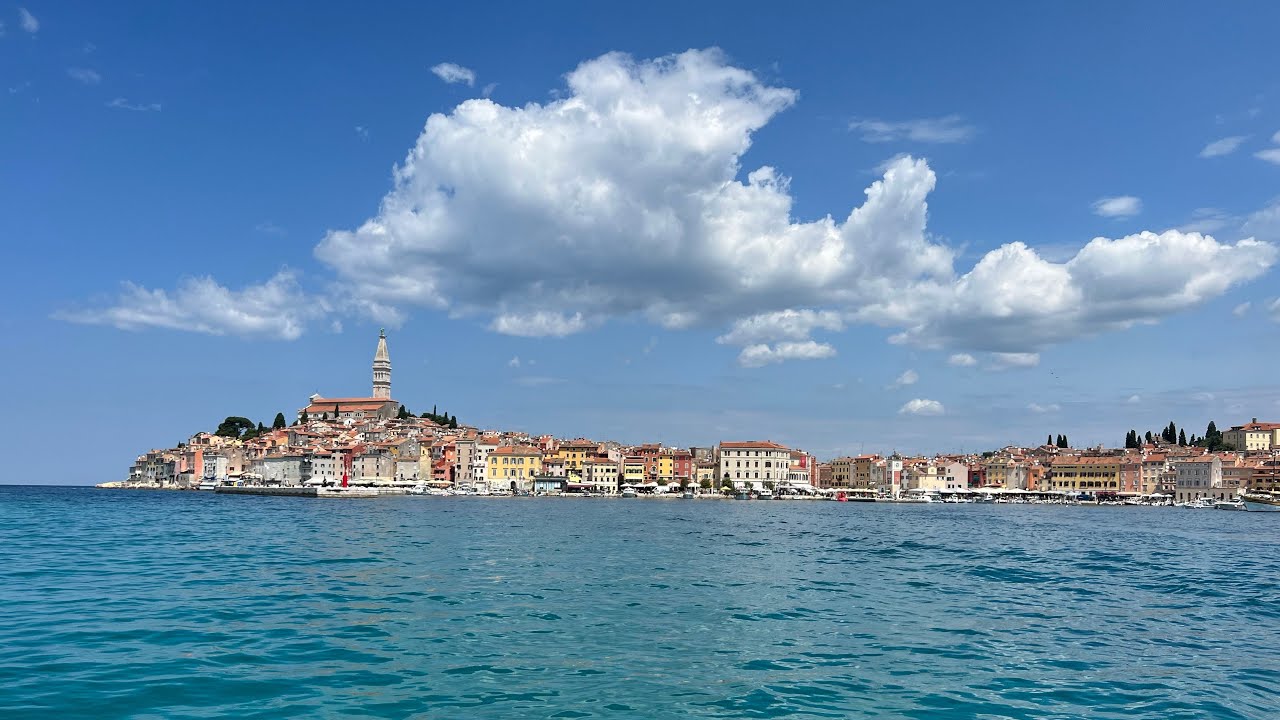 Under the brilliant sunshine by Adriatic Sea, a tour in Rovinj, Croatia ...