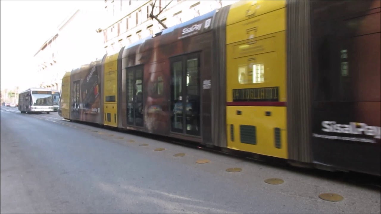 Trams in Rome - Rete tranviaria di Roma - Strassenbahn - Villamos ...