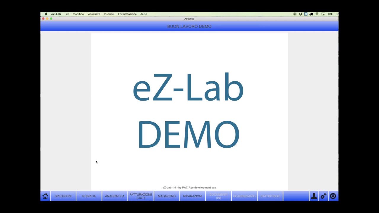 EZ Lab gestionale per centri assistenza - YouTube