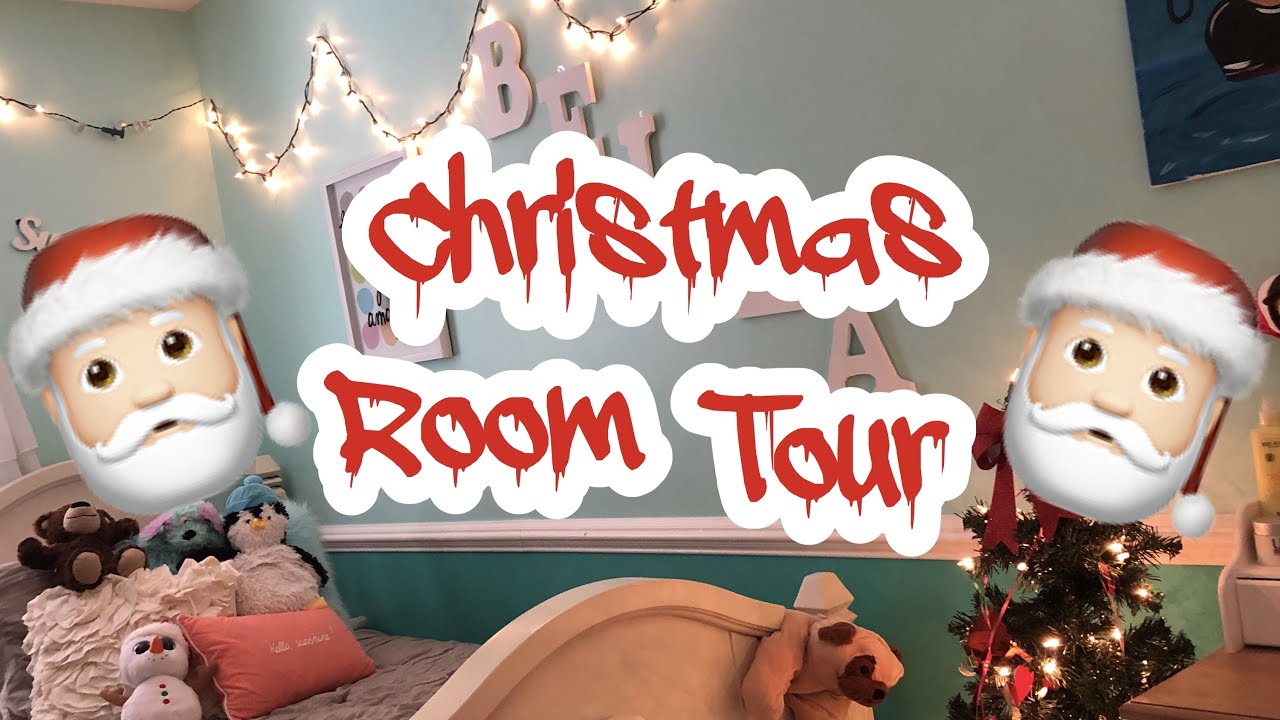 MY CHRISTMAS ROOM TOUR 2018!| Isabella Tracy| - YouTube