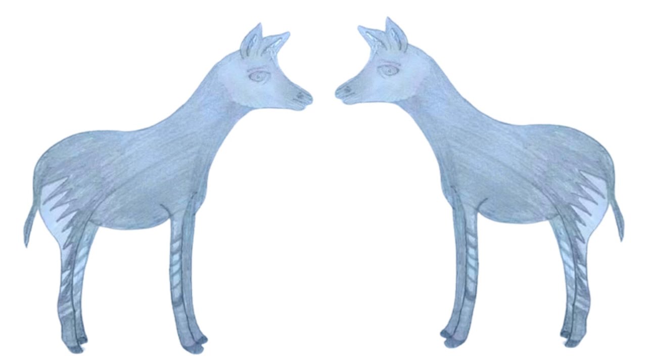 Drawing Of Okapi | Sketch Of Okapi | How To Sketch Of Okapi - YouTube