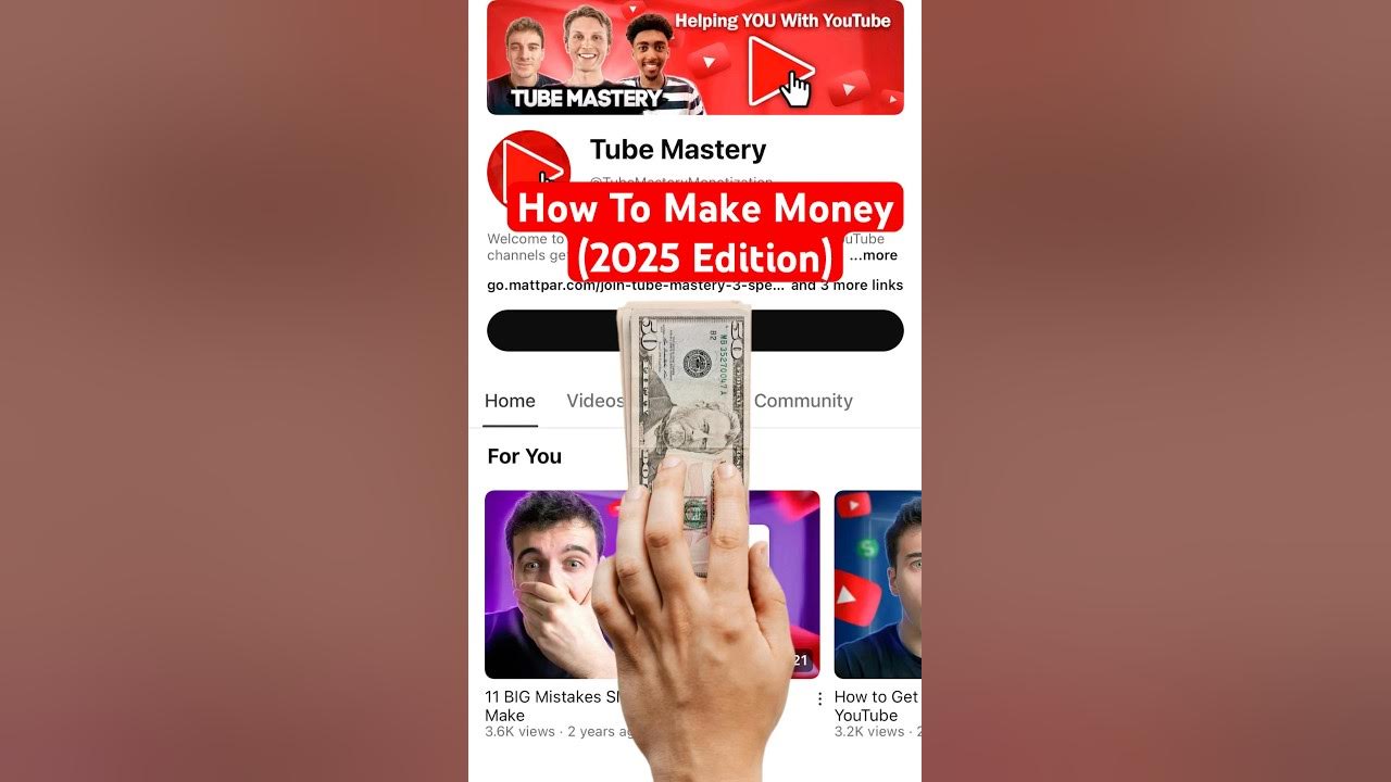 How To Make Money on YouTube WITHOUT Making Videos 2025 - YouTube