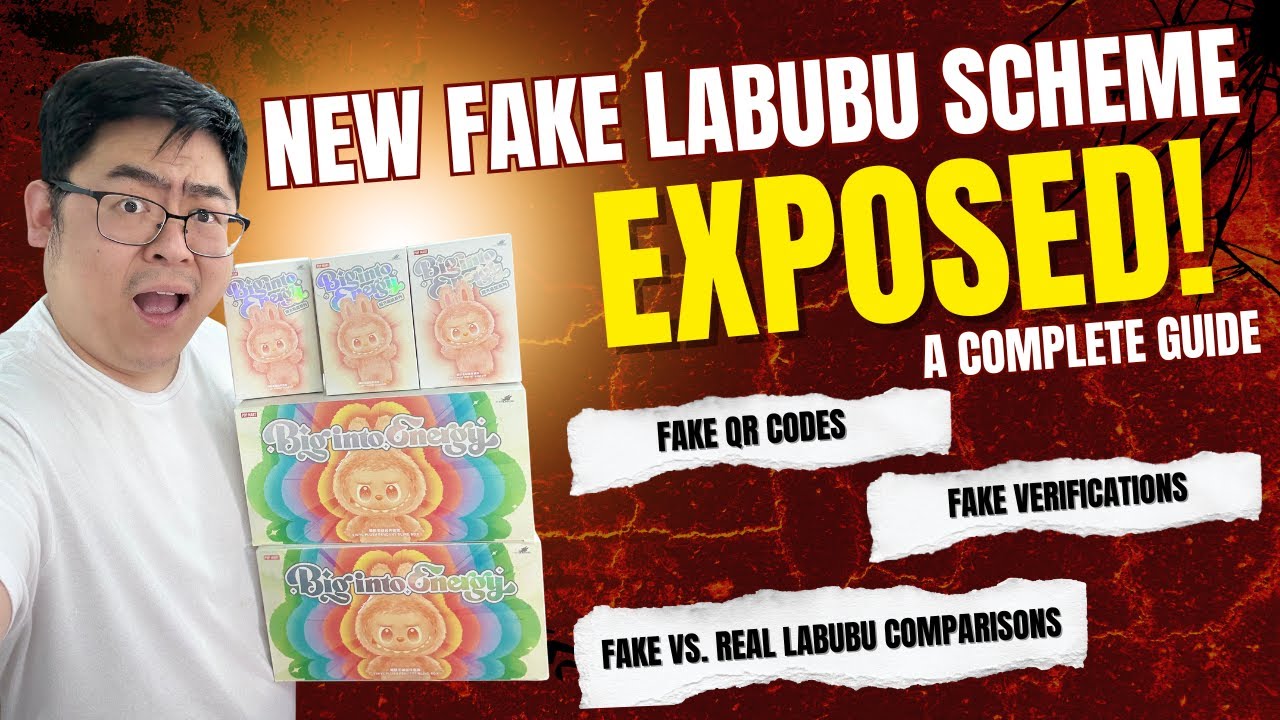 How to Identify FAKE Big Into Energy Labubus – NEW Fake QR Codes ...