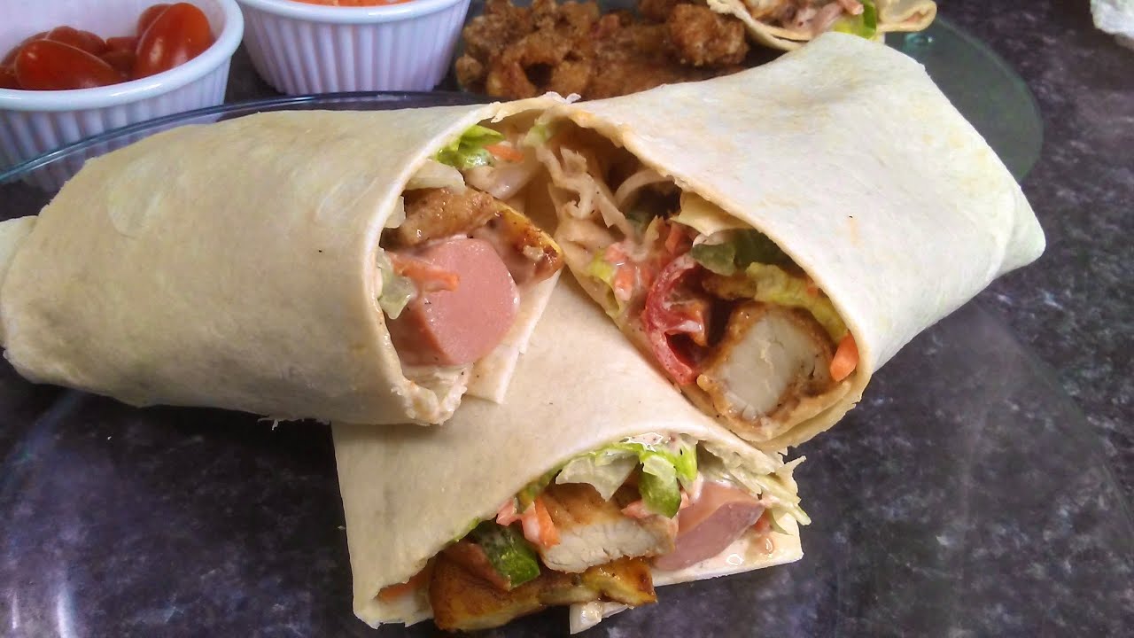 CHICKEN SHAWARMA TWO WAYS || CHICKEN WRAP || STEP BY STEP || BRAND NEW ...