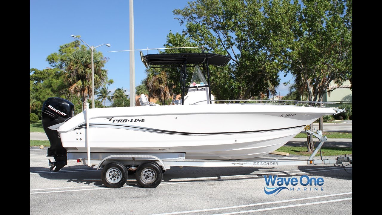 SOLD - 2006 Proline 24 Super Sport - Mercury 225 Verado - Video Tour ...