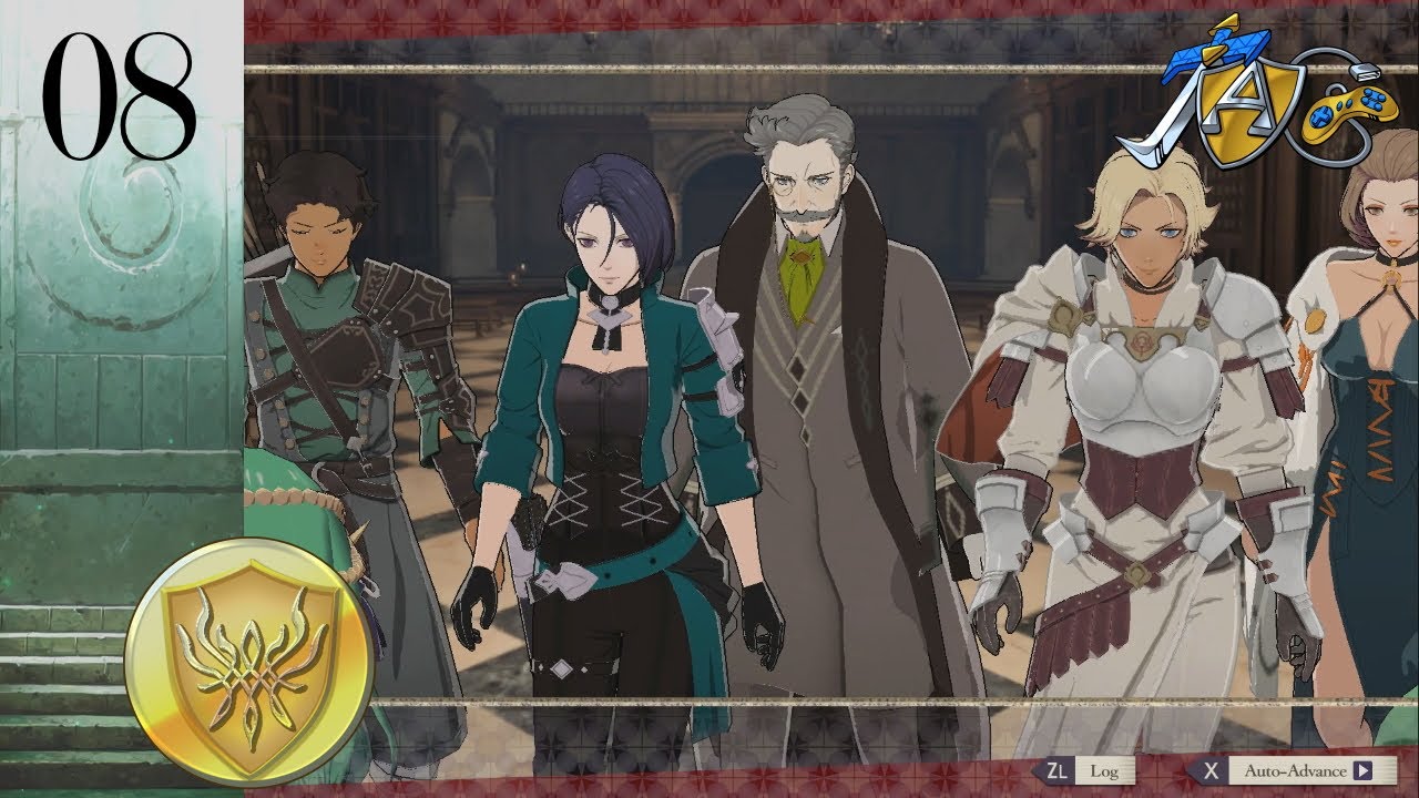 Jag Plays Three Houses (Seiros Path) 08: The Knights Return - YouTube
