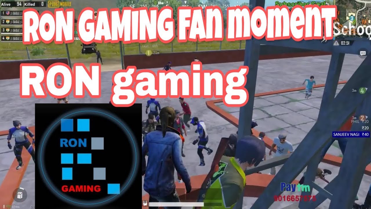 Ron gaming Big fan moment 700k subscribers special - YouTube