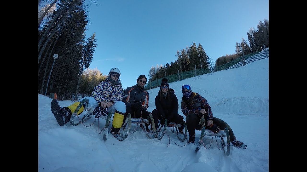 Rodeln am Semmering 2019 - YouTube