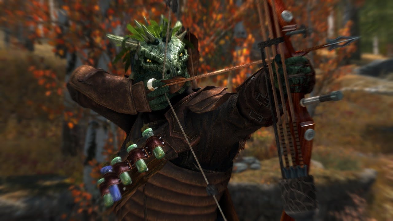 Skyrim Build - Ranger of the Hist | Karthspire Camp - YouTube